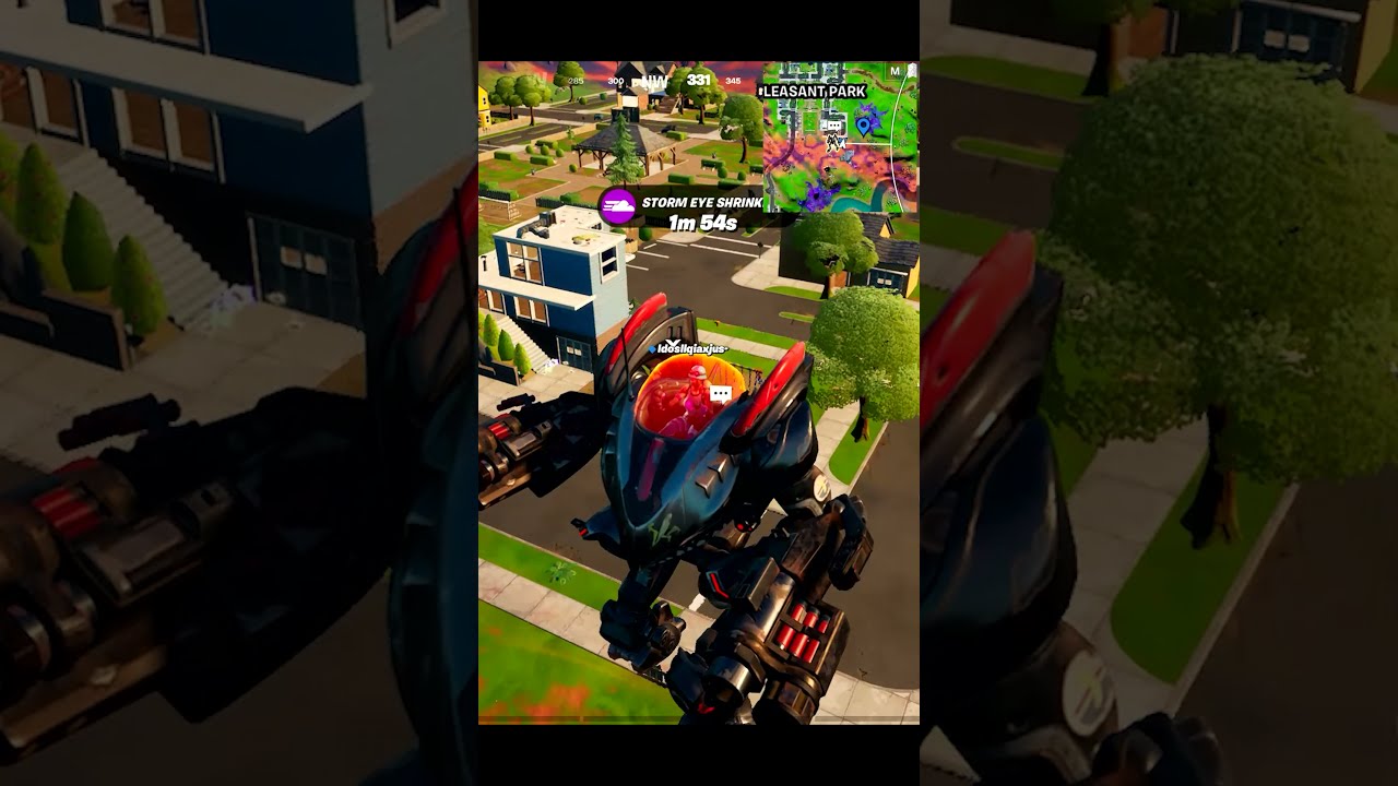 FORTNITE Brute Mech Robot 🤖 DUO RIDE & LOCATION Season 8 - YouTube