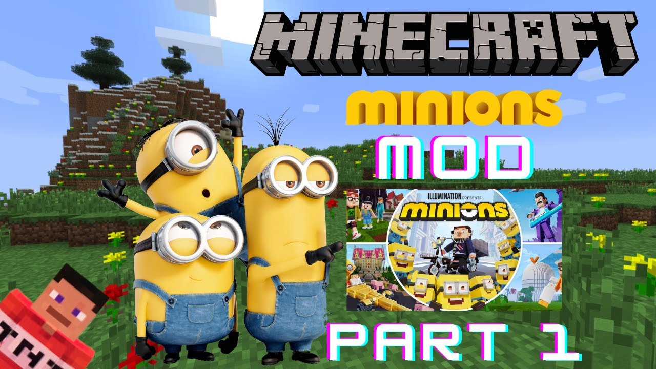 Minecraft Minions Mod! Part 1. Let's Explore! - YouTube
