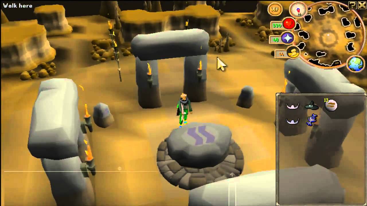 Runescape : Runecrafting 1-50 F2P Guide by M for Manly