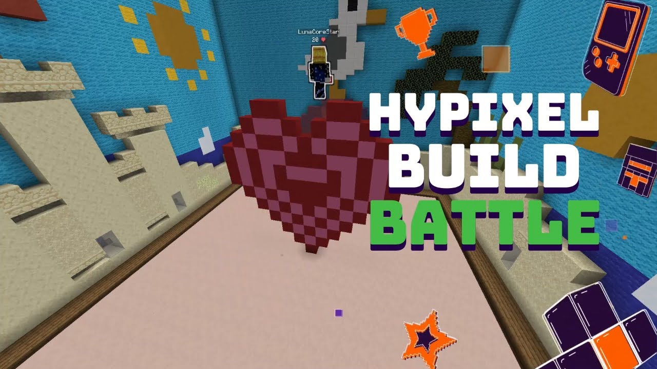 Hypixel Build Battle | Heart - YouTube