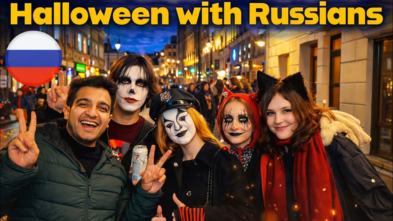 I Celebrated Halloween With Russians — But How Was It? - YouTube