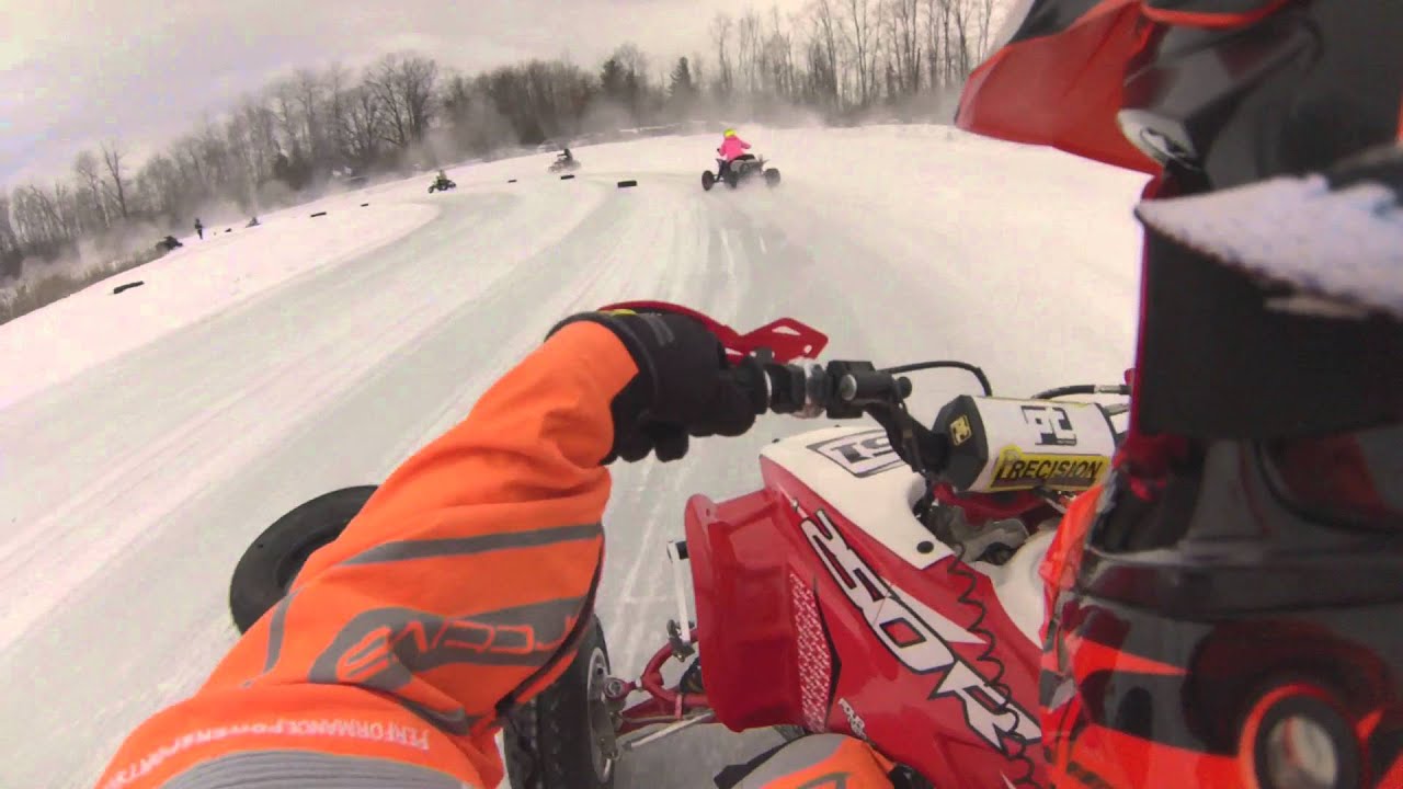 District 14 Ice Racing - YouTube