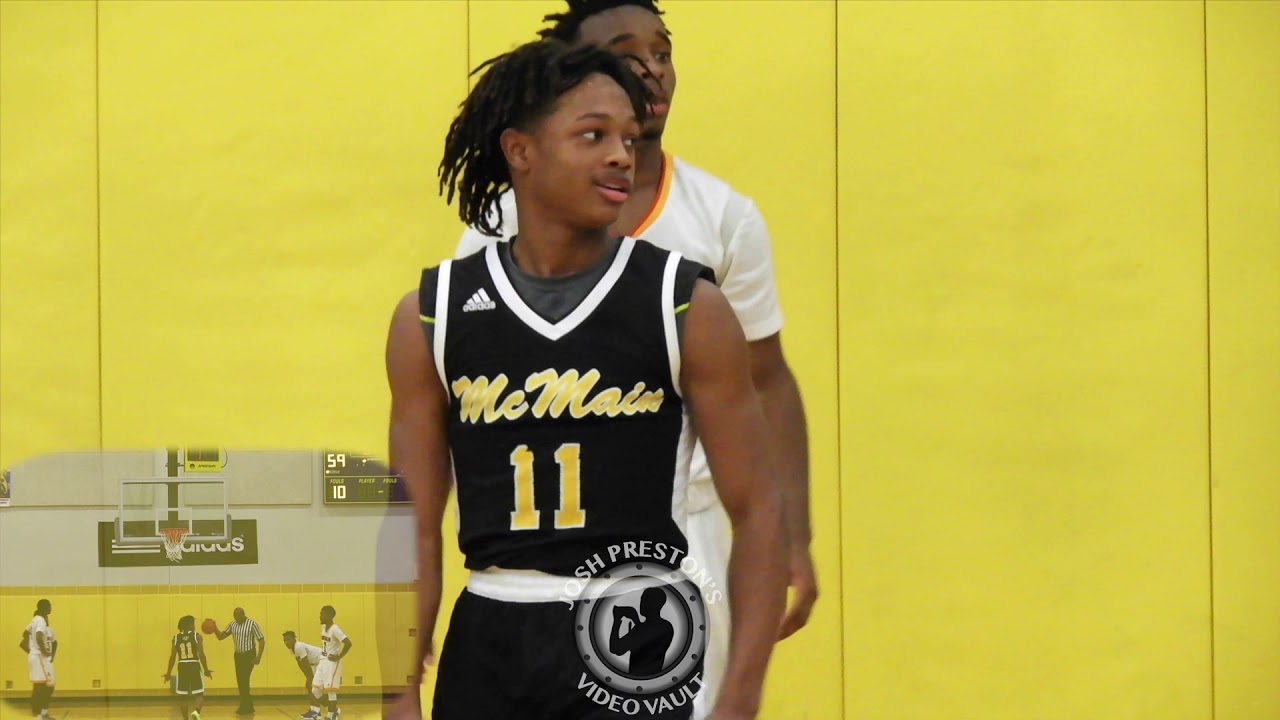 Brandon Vigne (McMain 2021 PG) - vs. Landry-Walker & Kennedy - YouTube