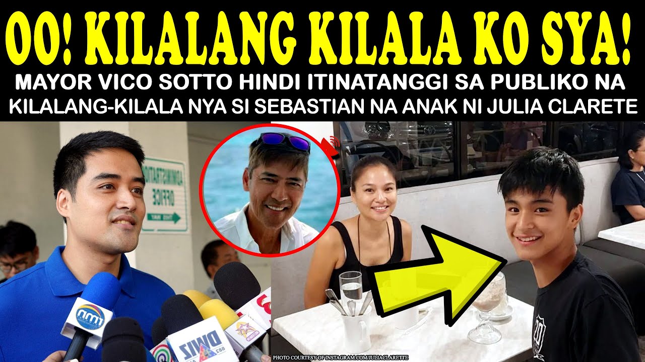 OMG! MAYOR VICO SOTTO HINDI ITINATANGGI ANG ANAK NI JULIA CLARETE NA SI ...