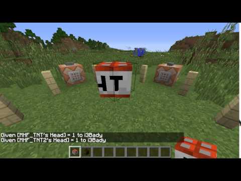 Minecraft Microblocks Tutorial | طريقة اخذ الرؤس والرؤوس البلوكات - YouTube