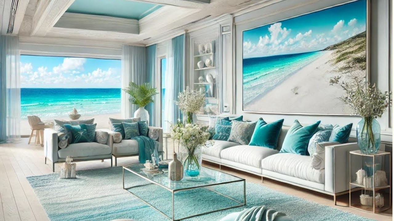 Breathtaking Ocean-Inspired Living Room Designs - YouTube
