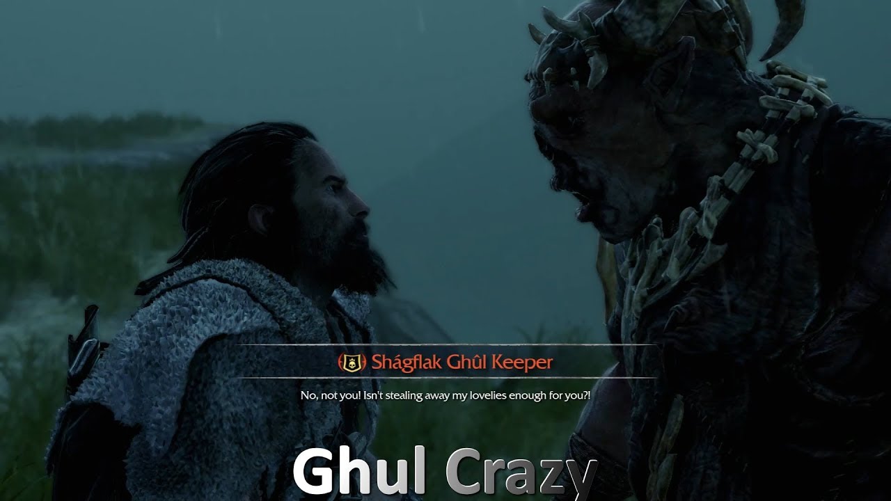 Middle-Earth: Shadow of Mordor - Lord of the Hunt: Ghul Crazy - YouTube