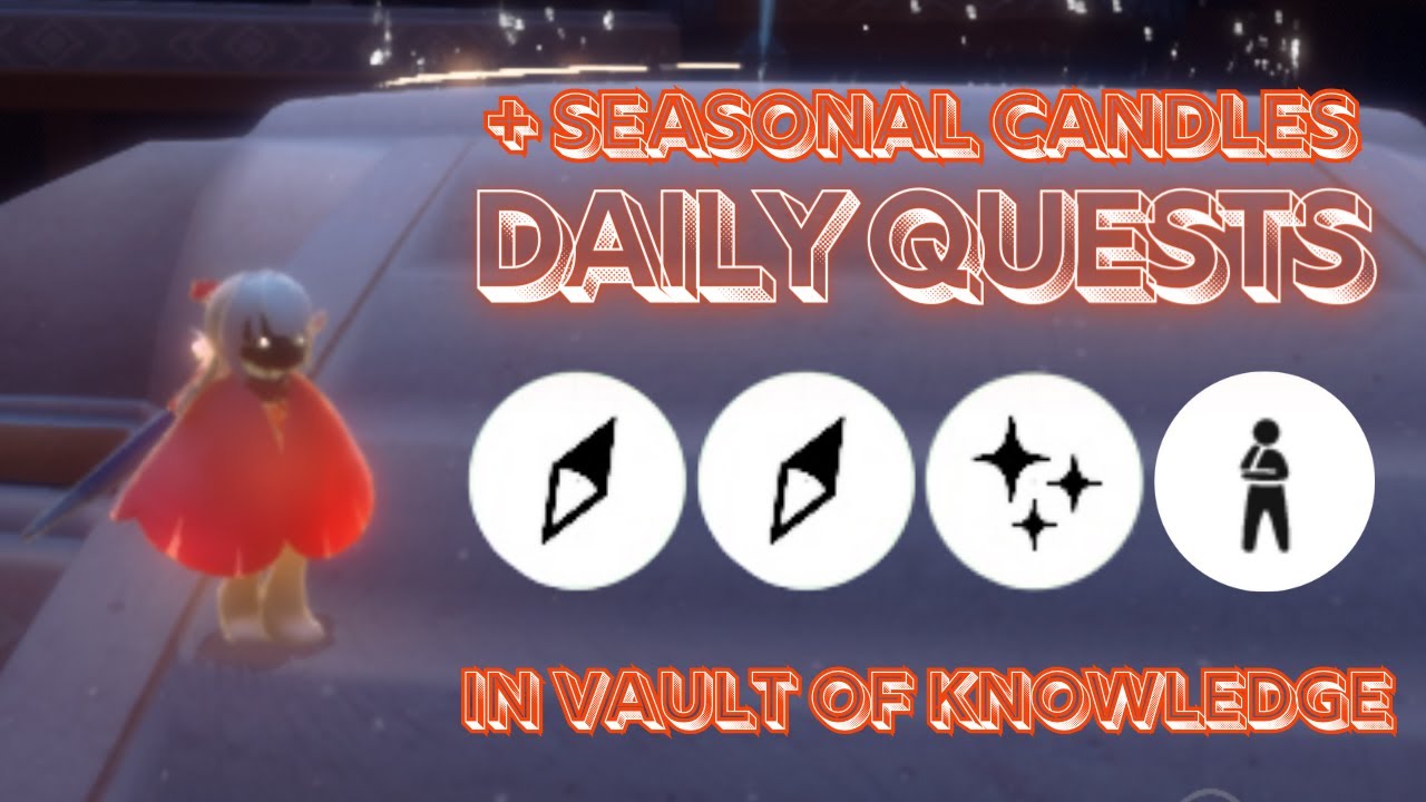 Today's Daily Quests in Vault of Knowledge | Sky: Children of the Light ...