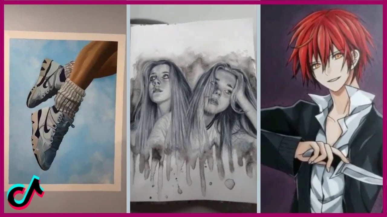 Tik Tok Arts That Will Blow You Away | Tik Tok Art Compilation | Arts ...