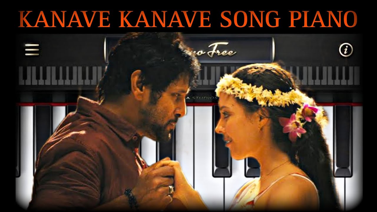 Kanave Kanave song / Piano / David movie / Anirudh Ravichander / Vikram ...