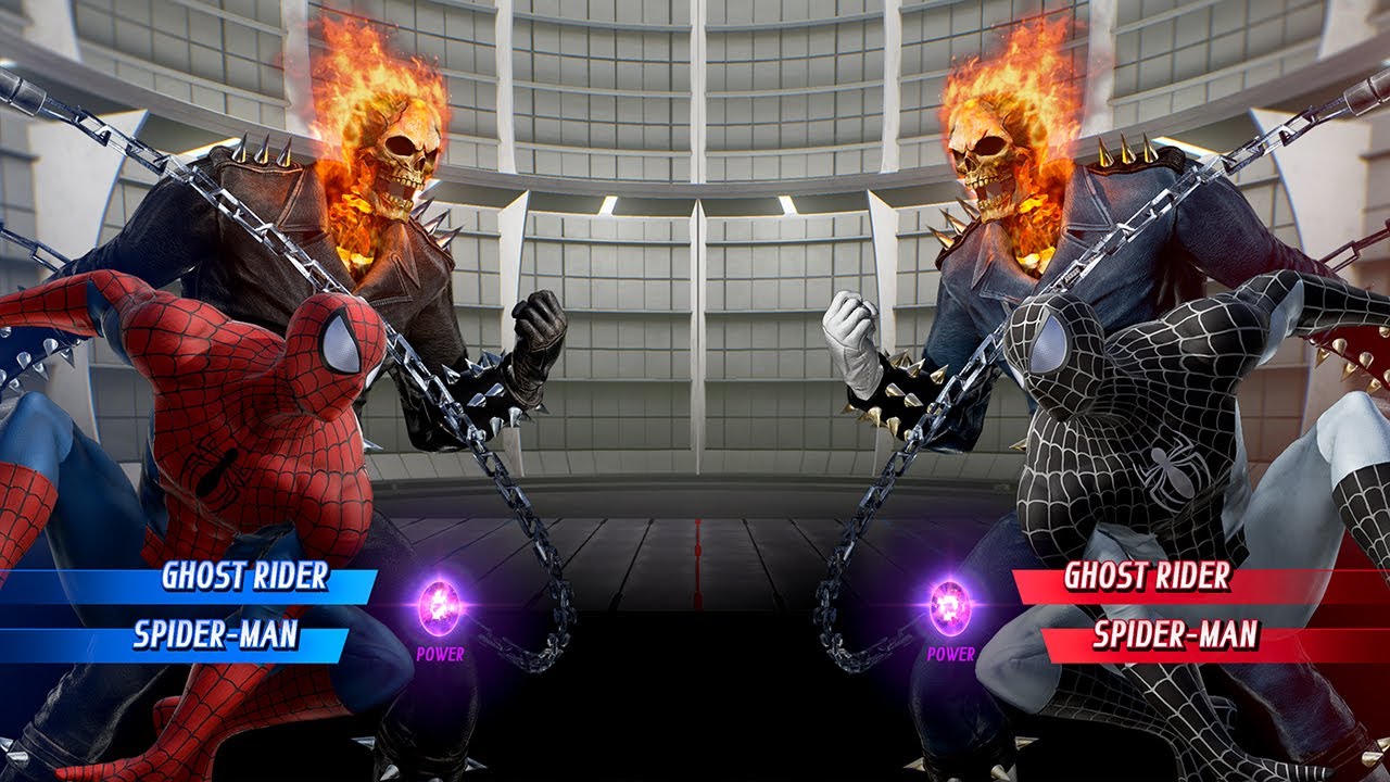Spiderman & Ghost Rider VS Ghost Rider & Spiderman (Hardest AI ...
