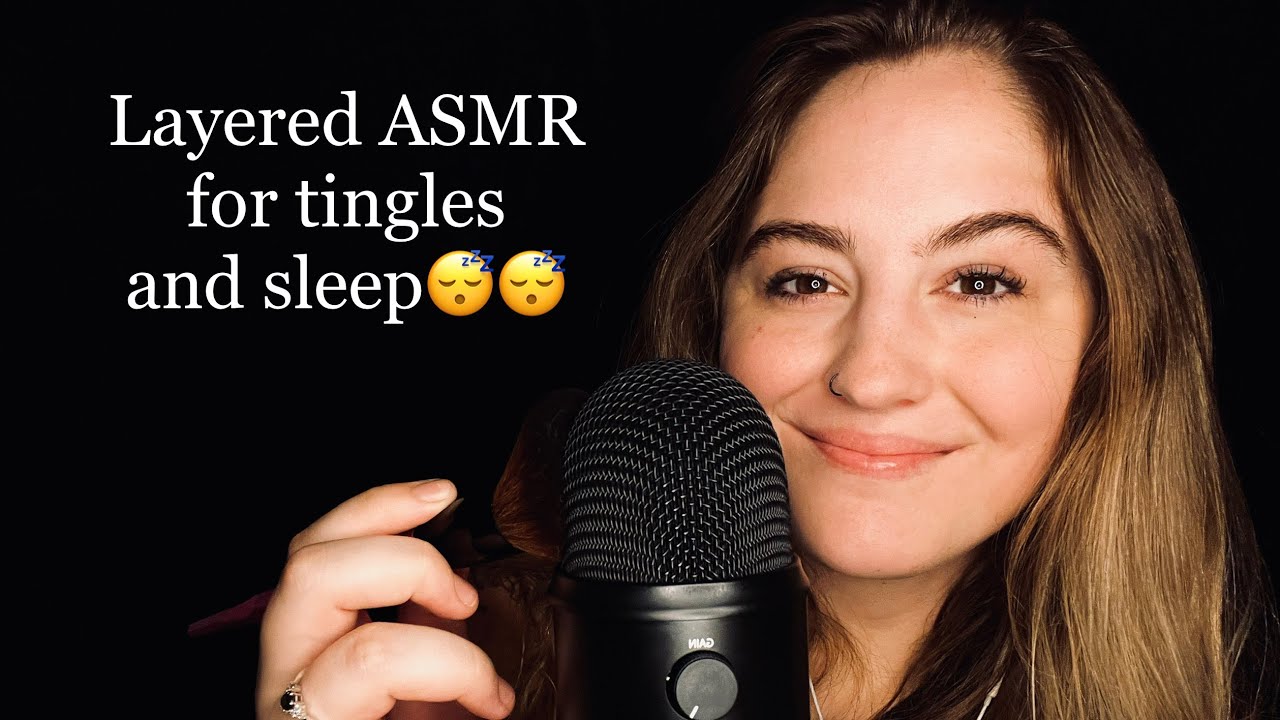 Layered Tapping and Brushing | ASMR For Sleep and Tingles - YouTube