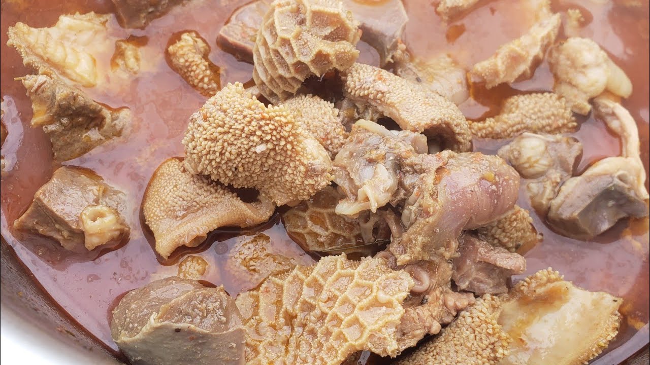 Assorted meat pepper soup Recipe - YouTube