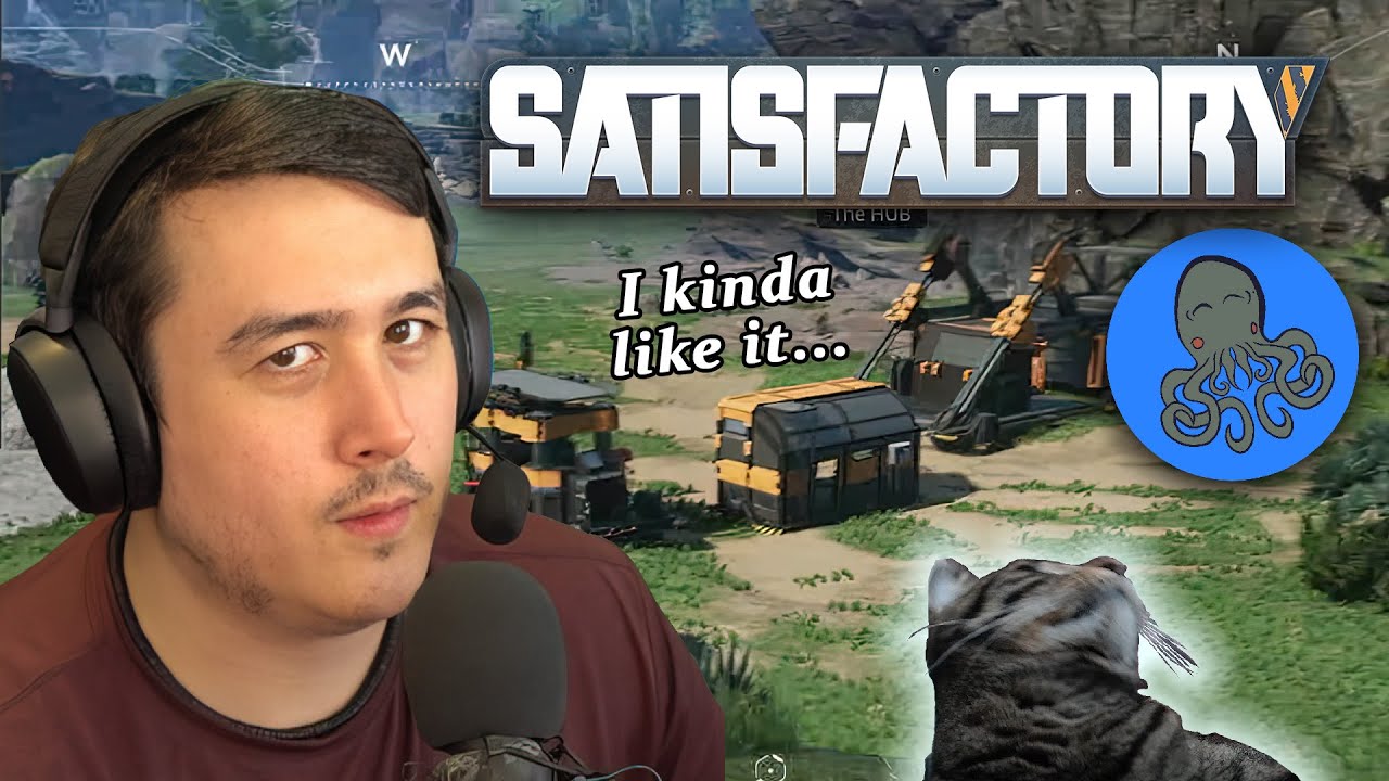 Automation Engineer blind plays Satisfactory by PURE CHANCE - YouTube