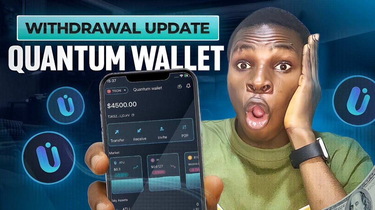 Quantum Wallet 900 U SDT withdrawal Update - Satu Token unlocking - YouTube