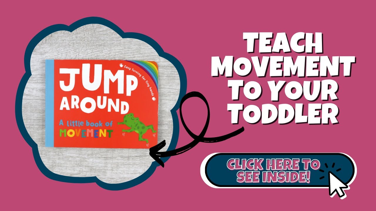 Jump Around | Usborne [Movement Book][Books for Toddlers] - YouTube