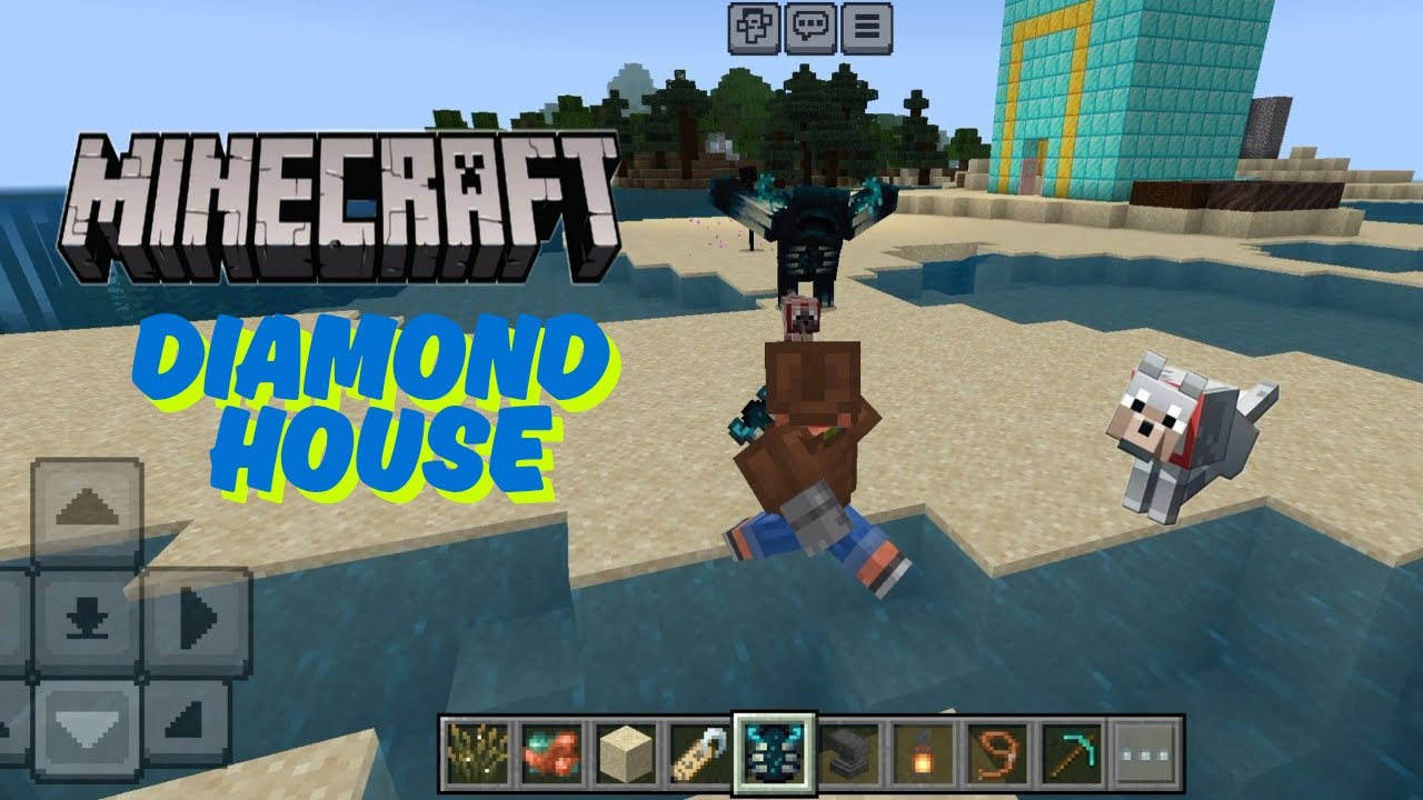 Minecraft Diamond House - YouTube