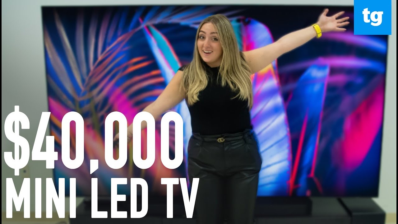 The MASSIVE Samsung Neo QLED QN100B TV | Hands-On: 98 inches of Mini ...
