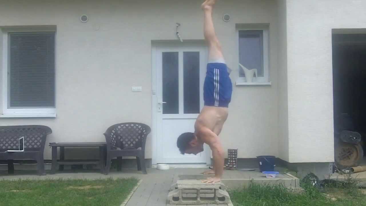 Extended Hollow Back Handstand Push Ups Ido Portal Inspiration - YouTube