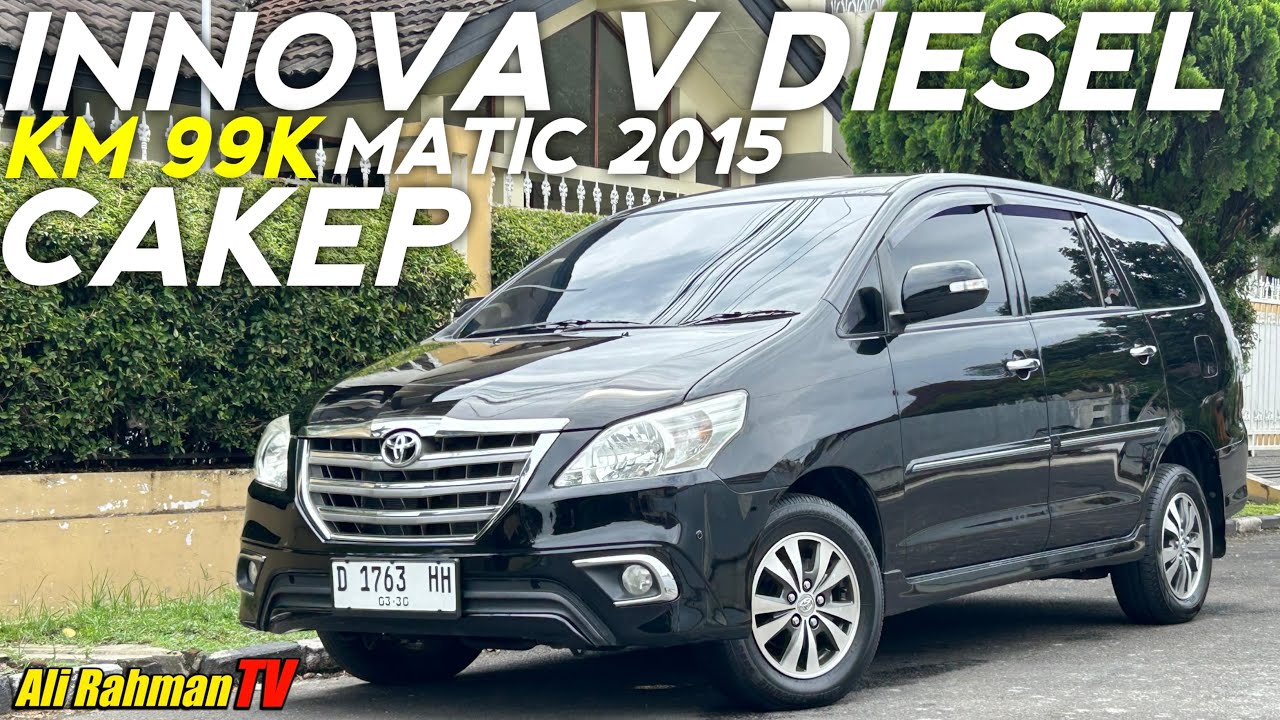 INNOVA BARONG DIESEL TYPE V MATIC TAHUN 2015 di BANDUNG | Ali Rahman TV ...