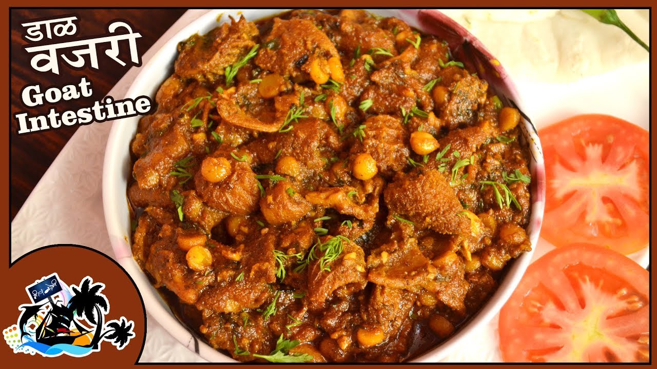 Dal Vajari Recipe | Goat Intestine | पारंपरिक पद्धतीत अशी डाळ वजरी एकदा ...