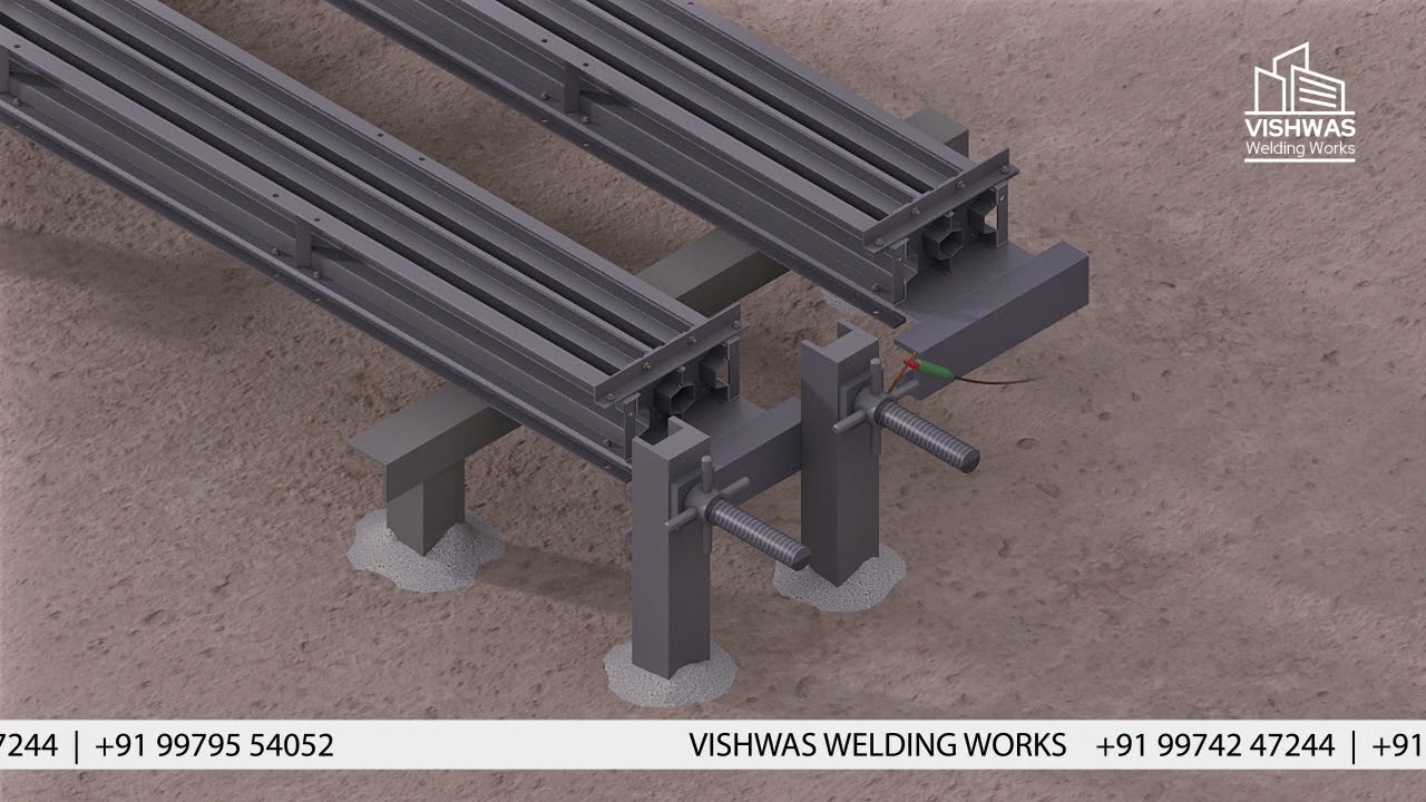 Pole Mould of Precast Compound Wall (Pole Line Mould) - YouTube