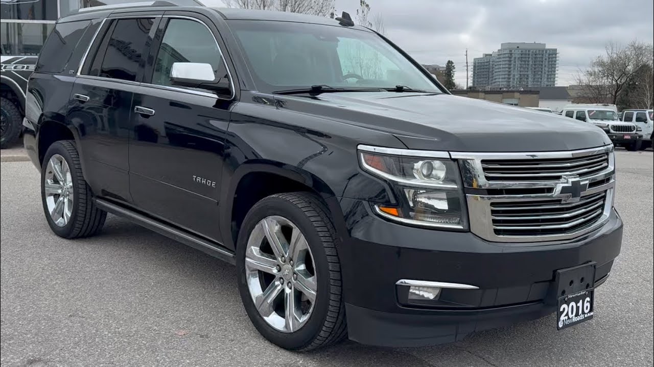 2016 Chevrolet Tahoe LTZ 4x4 Walkaround - YouTube