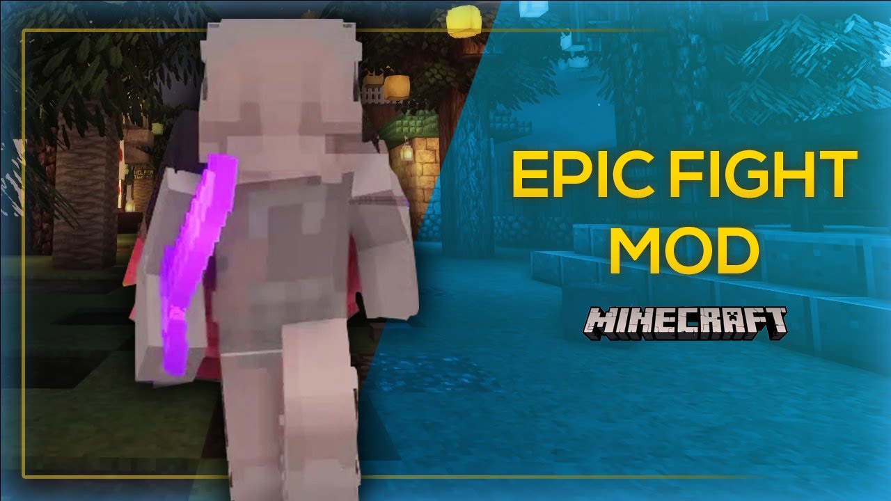 Animasi Lari Terkeren di Minecraft! (EPIC FIGHT Mod Review) - YouTube