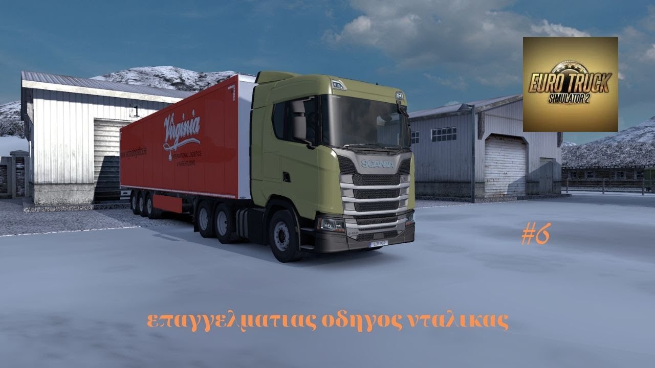 ets2 1.36 promods 2.43 επαγγελματιας οδηγος νταλικας #6 τελευταιο ...