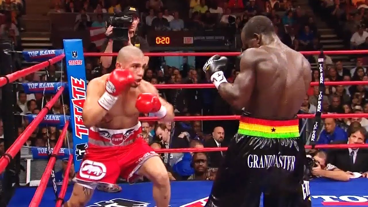 Joshua Clottey (Ghana) vs Miguel Cotto (Puerto Rico) - Boxing Fight ...