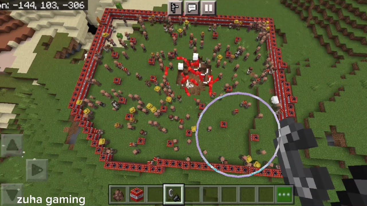Spawn Villager vs TNT in Minecraft - YouTube