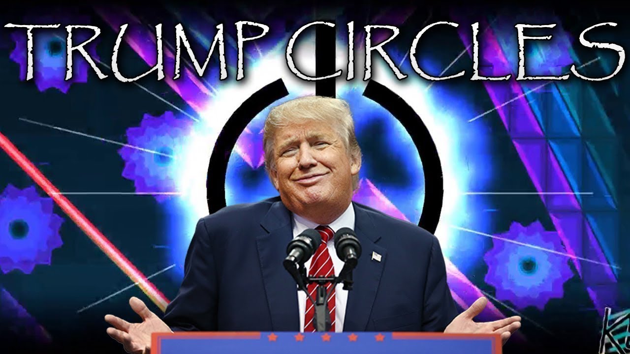 trump circles during presidantialc election - YouTube