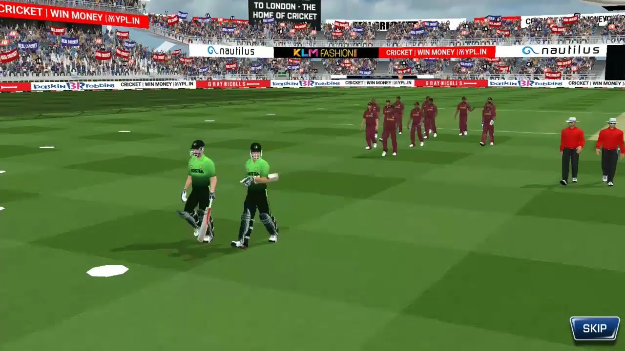1st April 1st T20 Match Pakistan Vs West Indies Real Cricket 18 aNdroid ...