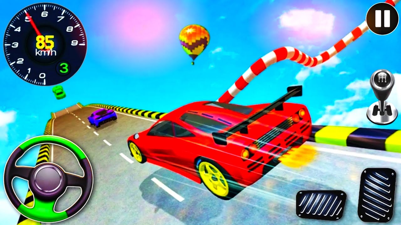 Ramp Car Stunt Racing 3D - Extreme Car Driving and Stunt Racing ...