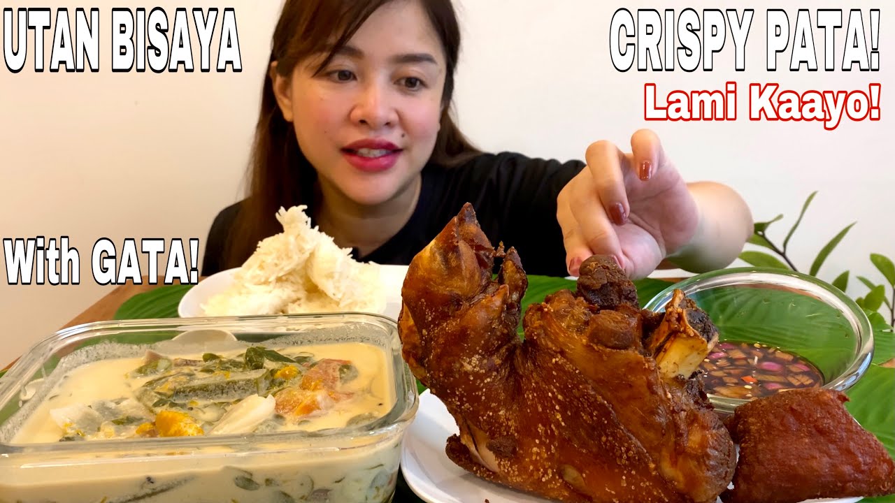 COOKING THE FAMOUS TINUNUAN OR GINATAAN UTAN BISAYA + CRISPY PATA ...