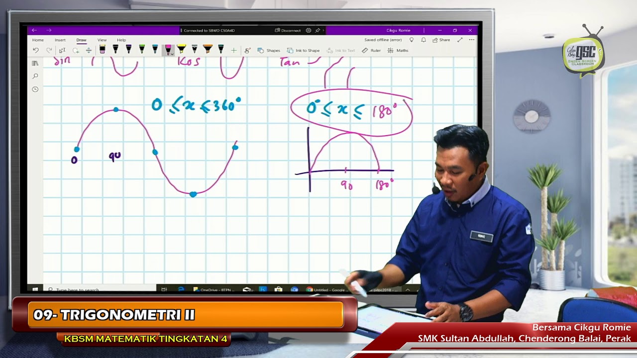 KBSM19 4T 12 Graf Sin Kos Tan - YouTube