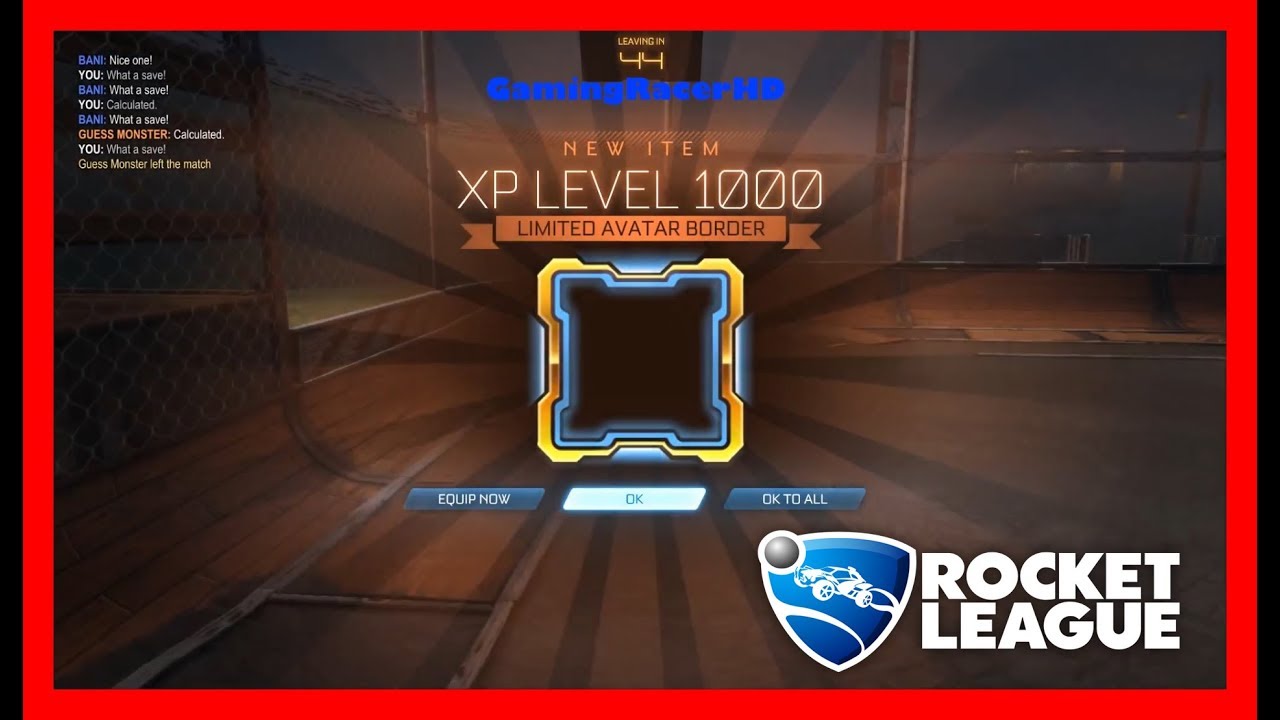 Rocket League - Let's Play #81 - LEVEL 1000! [1080p 60FPS] - YouTube