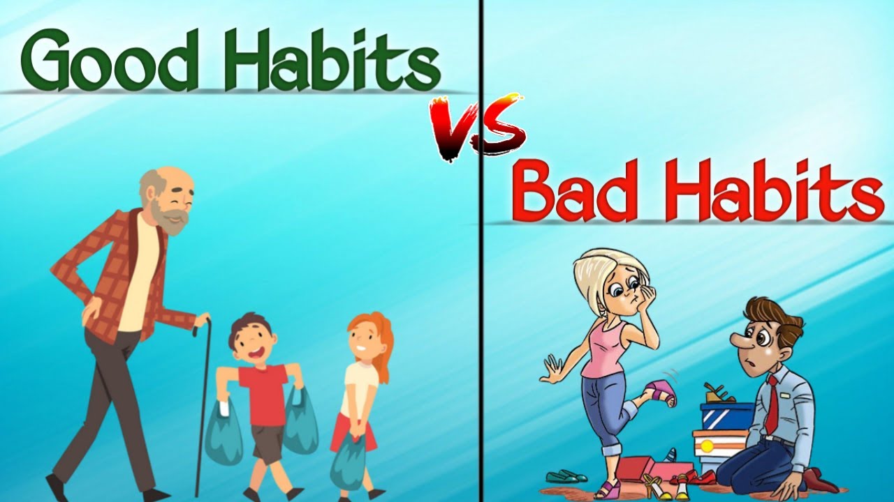 GOOD HABITS VS BAD HABITS | Good Manners अच्छी आदतें #trending # ...