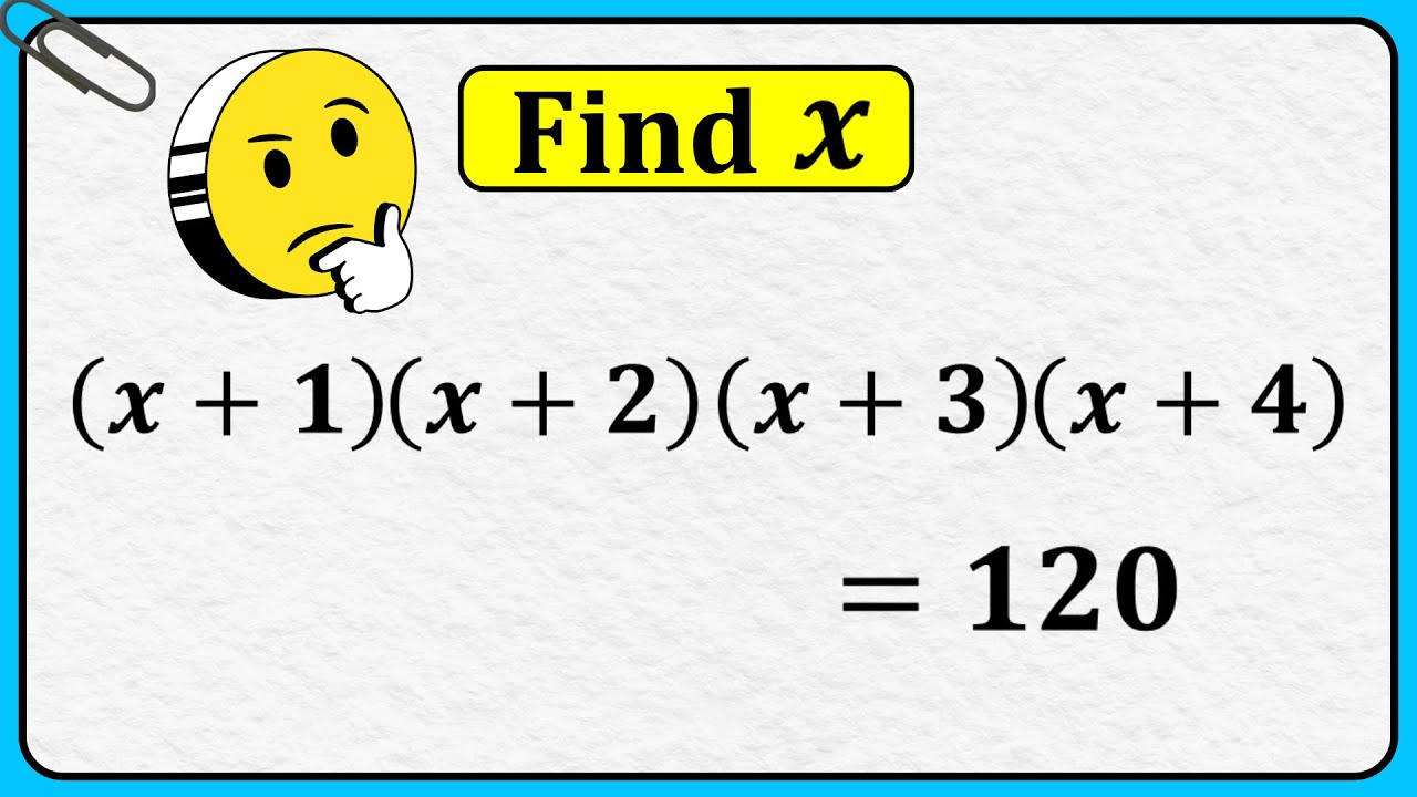 Nice Algebra Math Simplification | Find the Value of X - YouTube