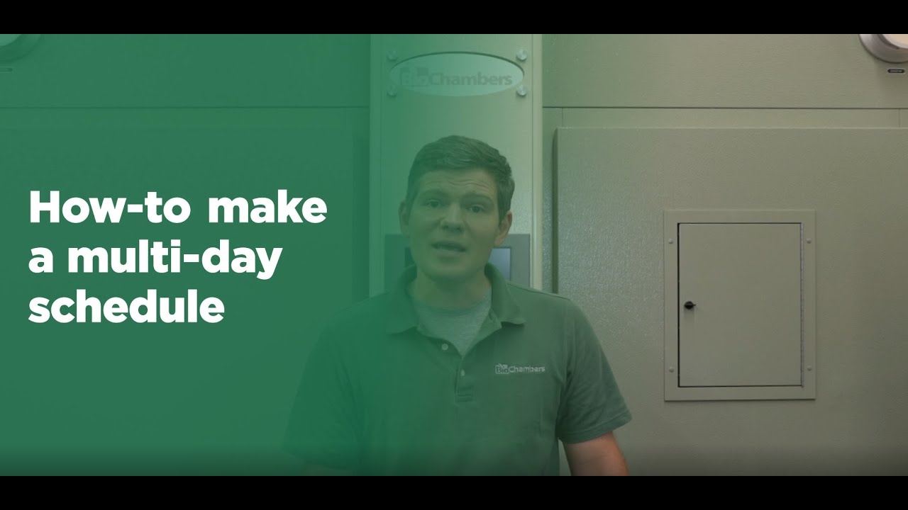 How-to make a multi-day schedule - YouTube