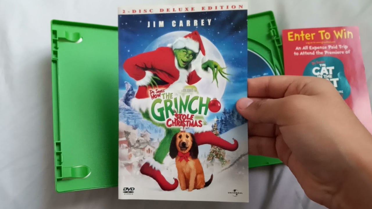 How The Grinch Stole Christmas Dvd 2000