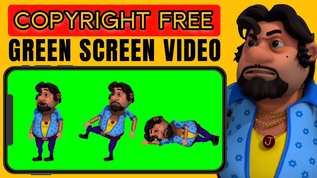John The Don Green Screen Video | Copyright Free Green Screen Cartoon ...