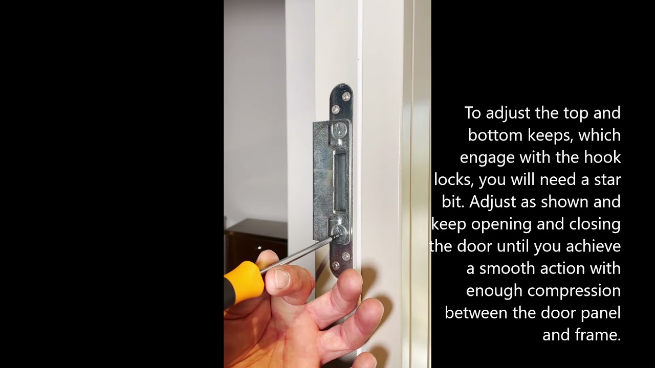 Timber FunkyFront Entrance Door Lock Keep Adjustment - YouTube
