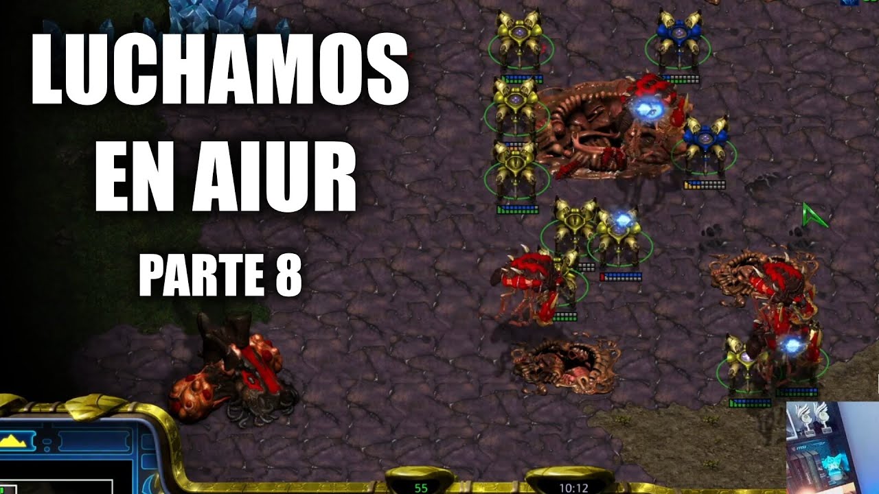 Los PROTOSS LUCHAN EN AIUR - Campaña Protoss Parte 8 - YouTube