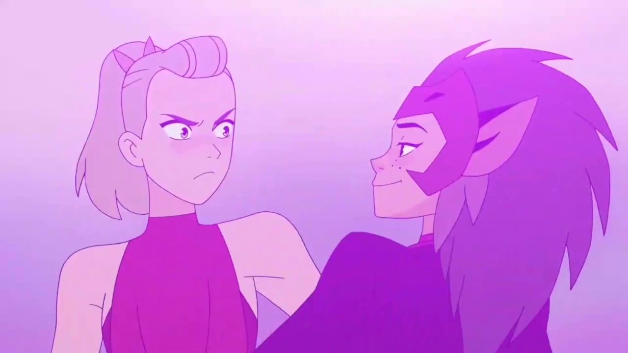 Catra and Adora Dance Scene (She-ra Princess of Power) - YouTube