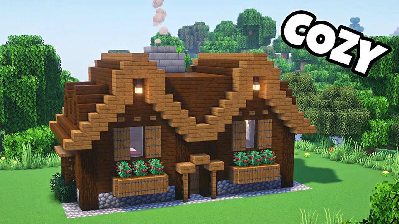Minecraft: How to make Cozy House - YouTube