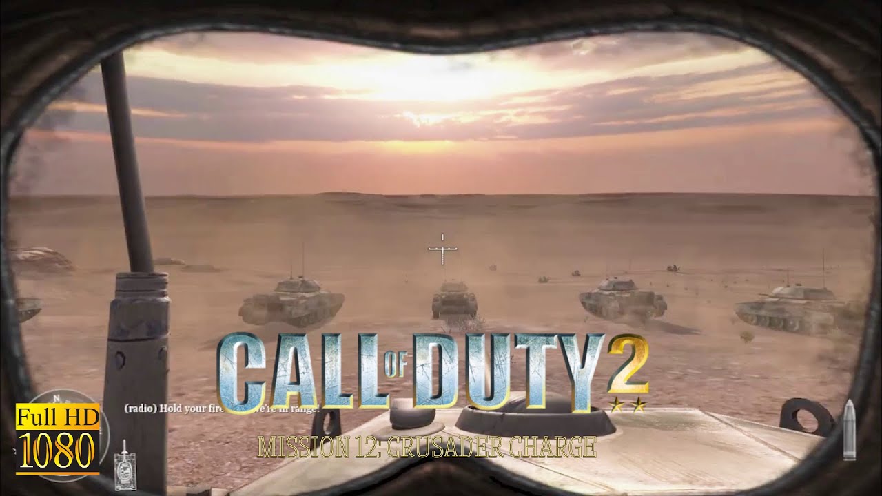 Call of Duty 2 — Mission 12: Crusader Charge | Gameplay Walkthrough ...