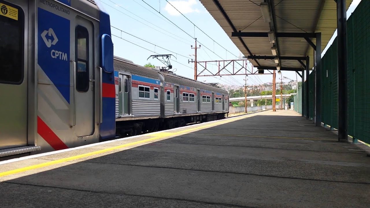 CPTM - Série 3000 E Série 1100 Na Estação Baltazar Fidélis - YouTube