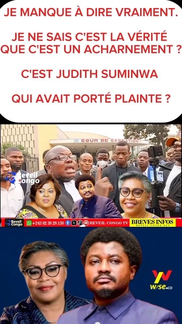 Suminwa et Rose Mutombo savent bien ce procès, dit Me Joël KITENGE # ...