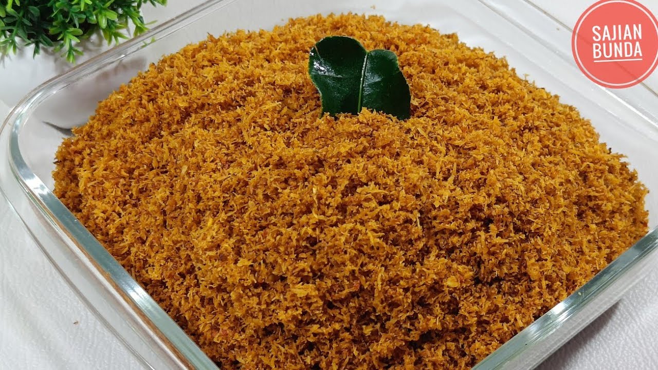 Resep Serundeng Kelapa Pedas Manis Gurih Banget‼️ - YouTube